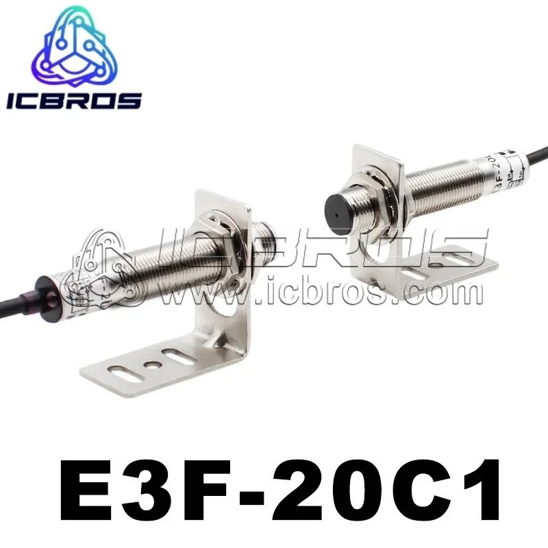 Laser Beam Photoelectric InductIon Switch SenSor E3F-20C1 Infrared ...