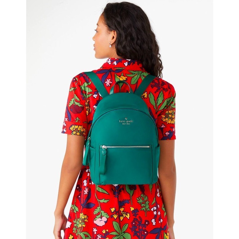 SALE! ️ ORIG & IMPORTED KS Chelsea Medium Backpack Nylon Bag in Jade ...