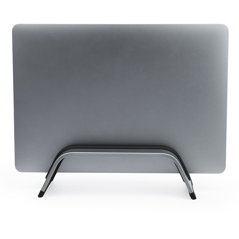 Aluminum Erected Laptop Stand, Space-Saving&Storage Bracket, Vertical ...