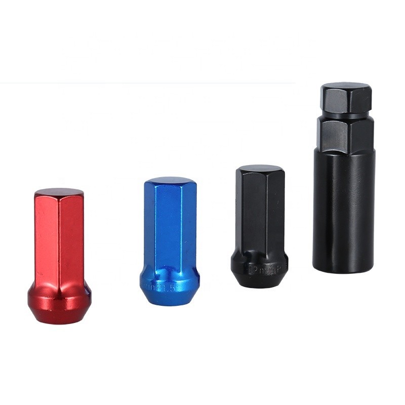 M12x1.5 M12X1.25 wheel nut steel open end lug nut wheel lock nut ...