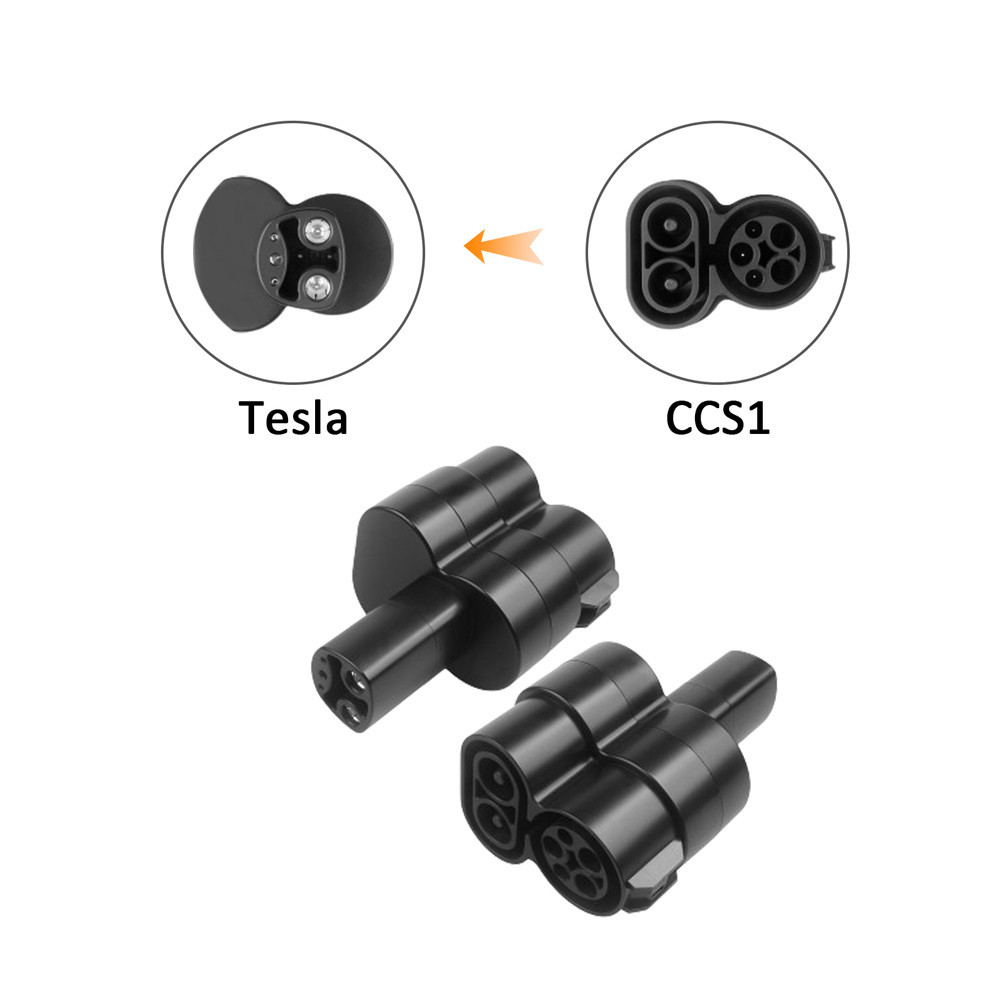 Super fast charge CCS 1 To Tesla EV Charging Adapter 400A Electric ...