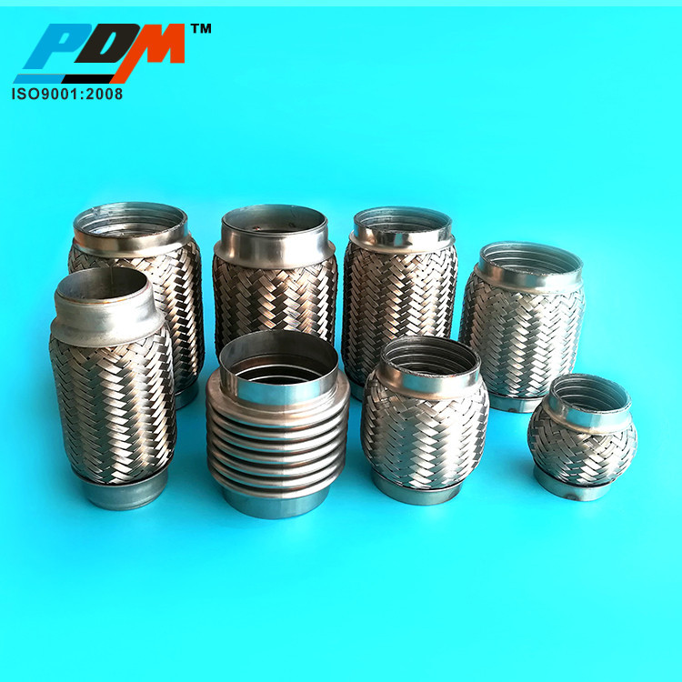 Flexible corrugated compensator welding connection metal stainless ...
