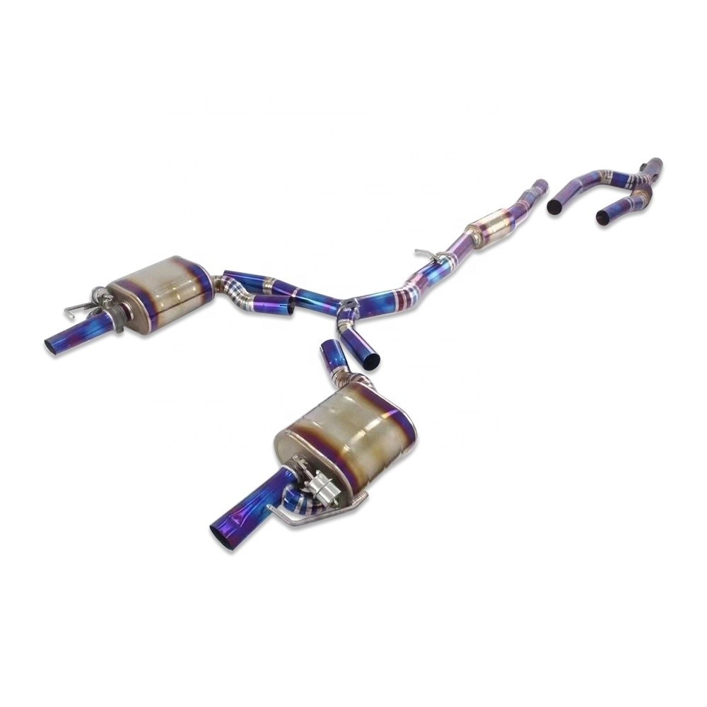 titanium exhaust system for Mercedes Benz W213 E Class E250 E300 AMG ...