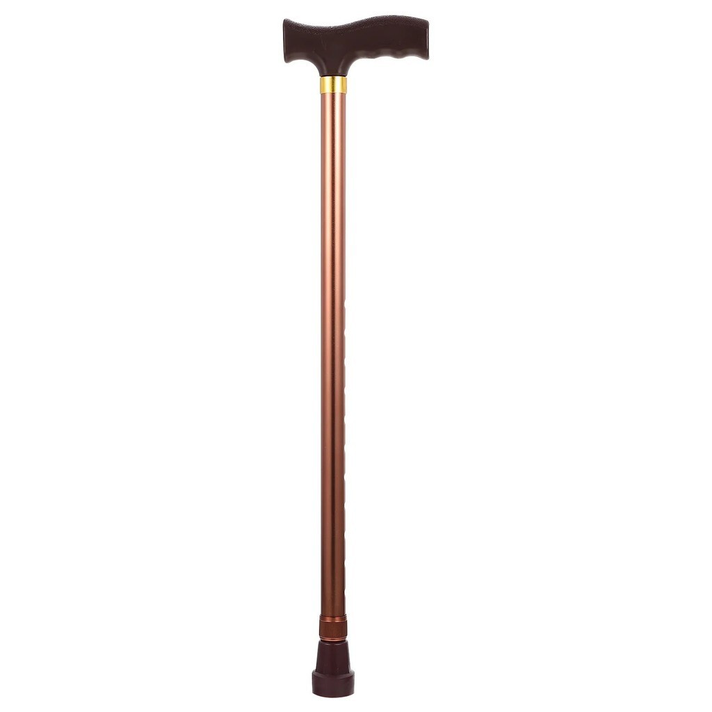 Curved Handle Hiking Stick Mens Cane Self Standing Cane Fold Trekking ...