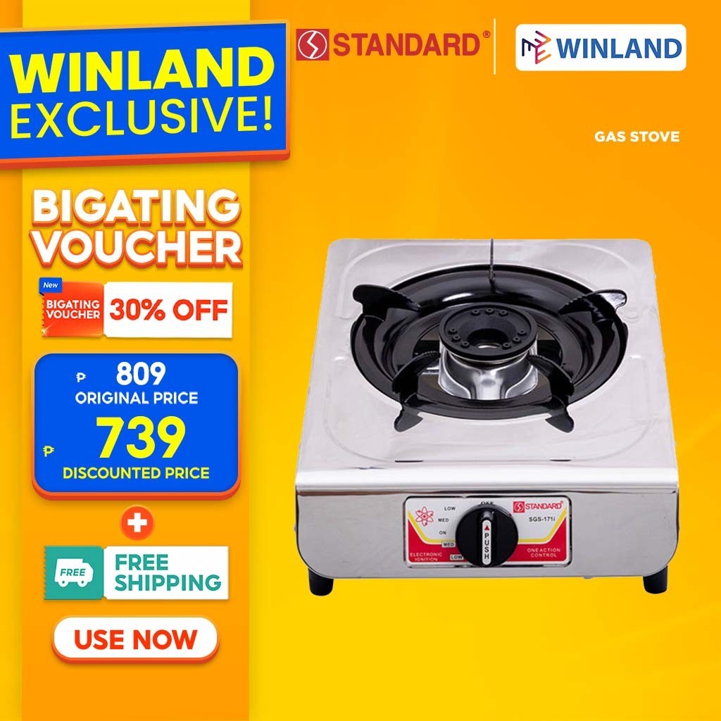 Standard Appliances by Winland Cooking Stove Single Burner Stainless ...
