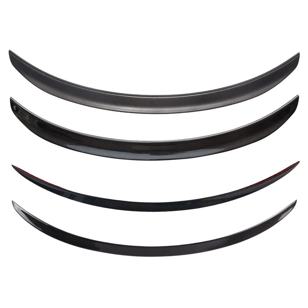 Tesla Model 3 rear wing modification without punching real carbon fiber ...