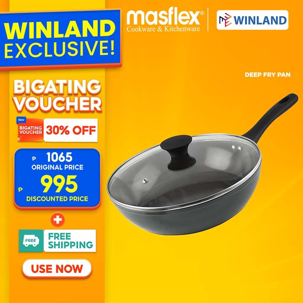 Masflex by Winland Forged Evolution Ceramic Non-Stick Induction Deep ...