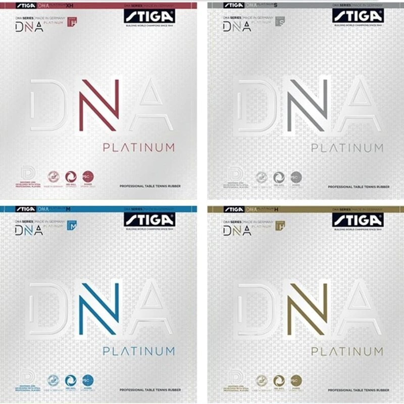 STIGA DNA Platinum M DNA Platinum H Table tennis rubber Pips-in Limited ...