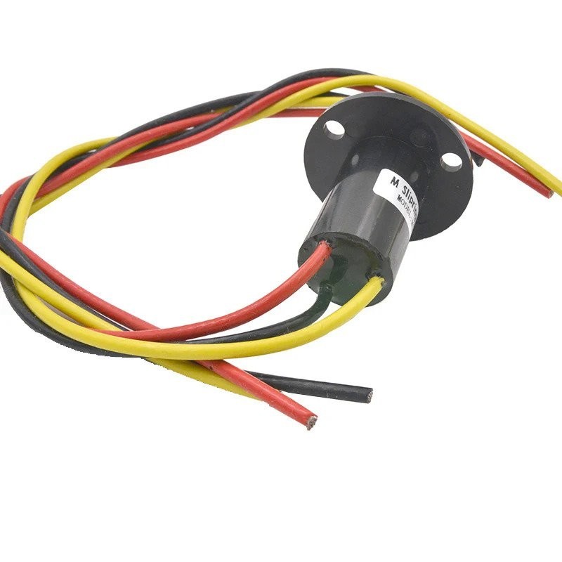 Large Current 3 Channels 15A/ 30A Slip Ring 22mm Rotate Connector Slip ...