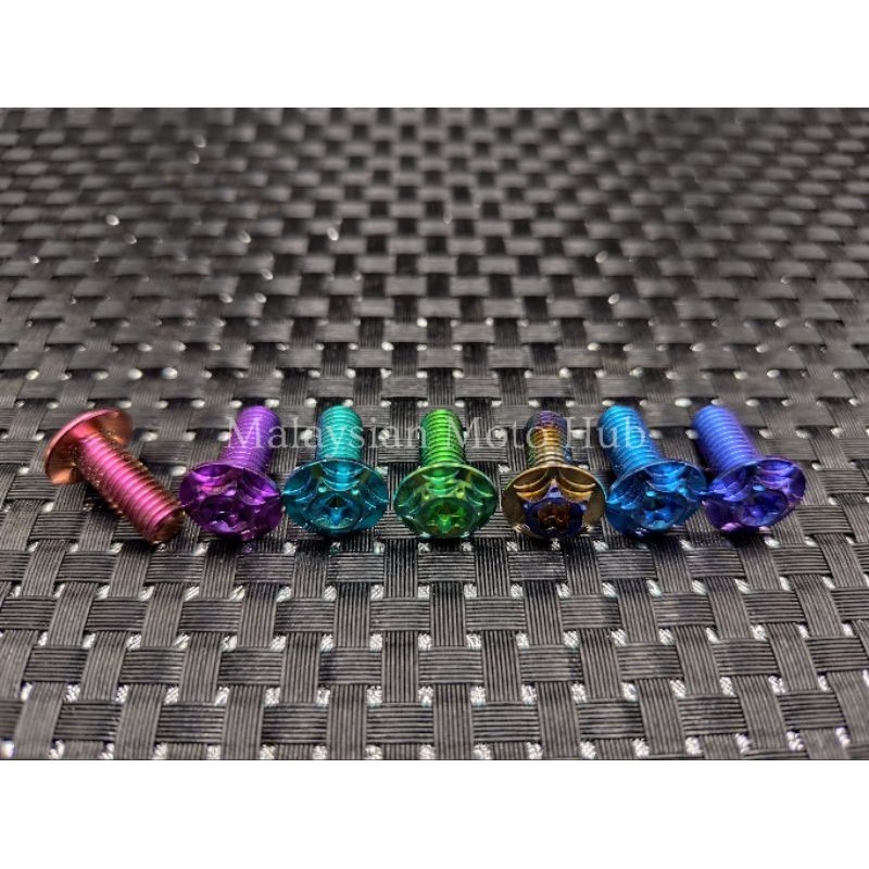 TITANIUM DISC BRAKE SCREW 8×20 DISC BOLT FOR YAMAHA 1PC ONLY | Shopee ...
