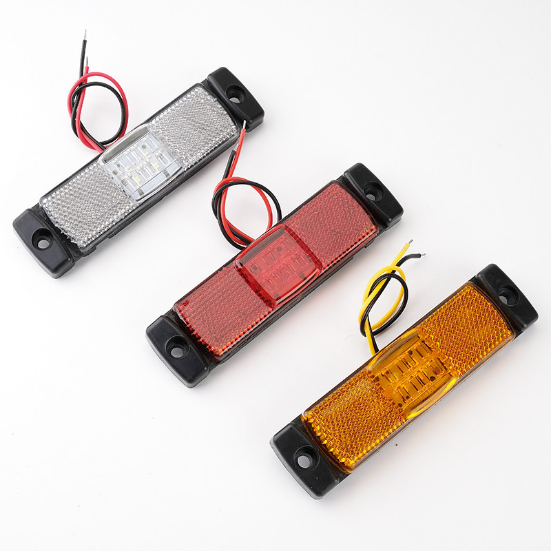 Truck Signal Brake Rear Warning Tail Light LED 12V 24V Warning Lamp For ...