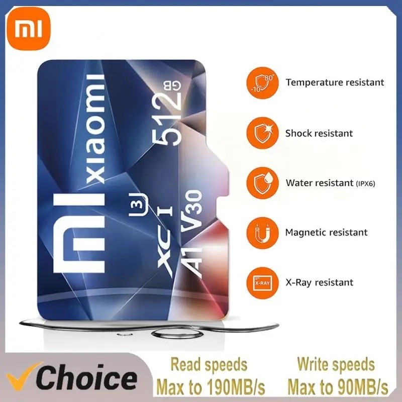 Original Xiaomi Micro TF SD Card Class 10 TF Card 64GB 128GB Memory ...