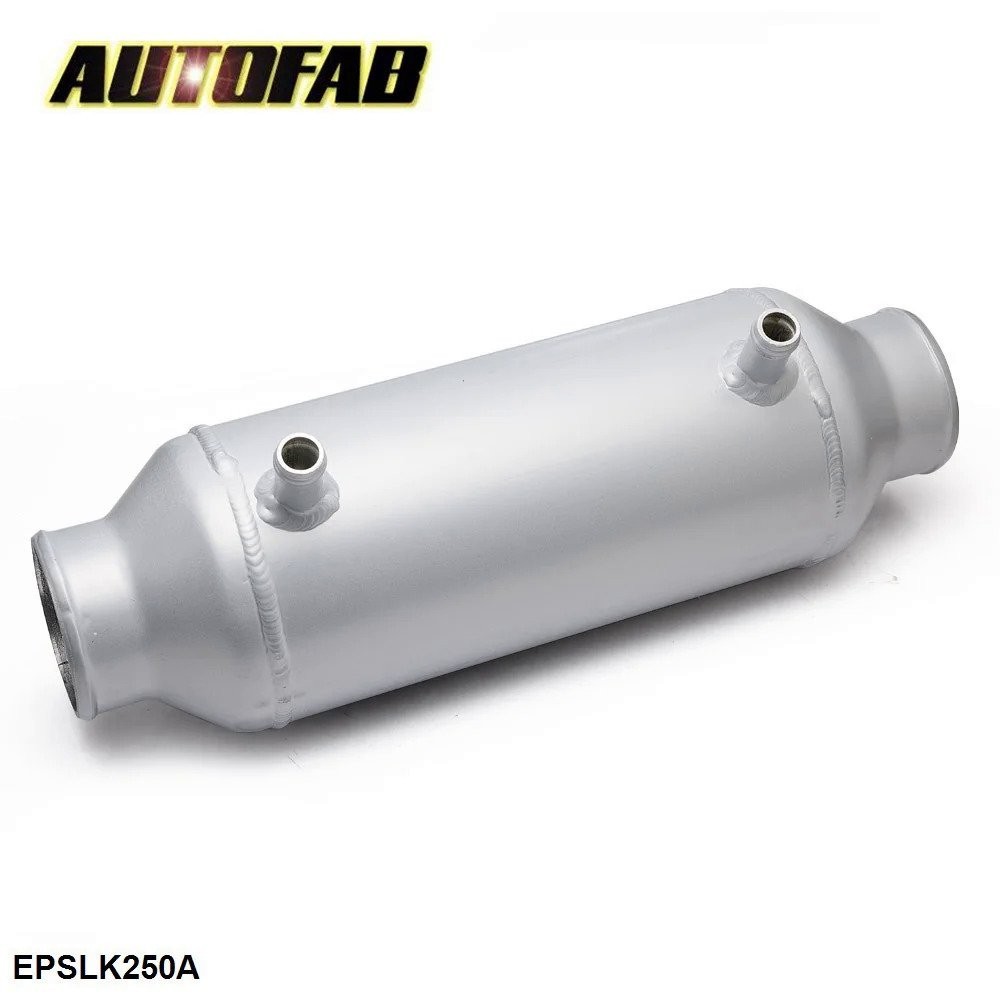 AUTOFAB Universal Turbo Intercooler Aluminum Barrel Cooler Water To Air ...