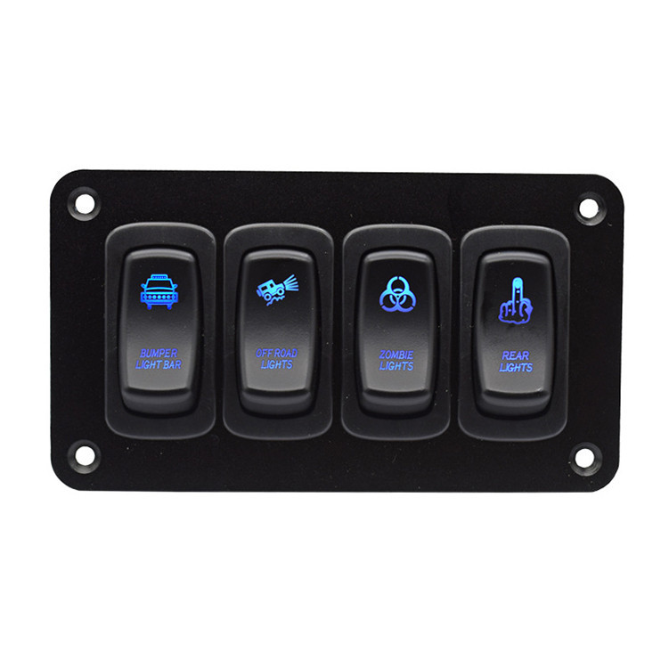12V 20A 24V 10A Carling style Car Boat L Series Rocker Switch Laser fog ...