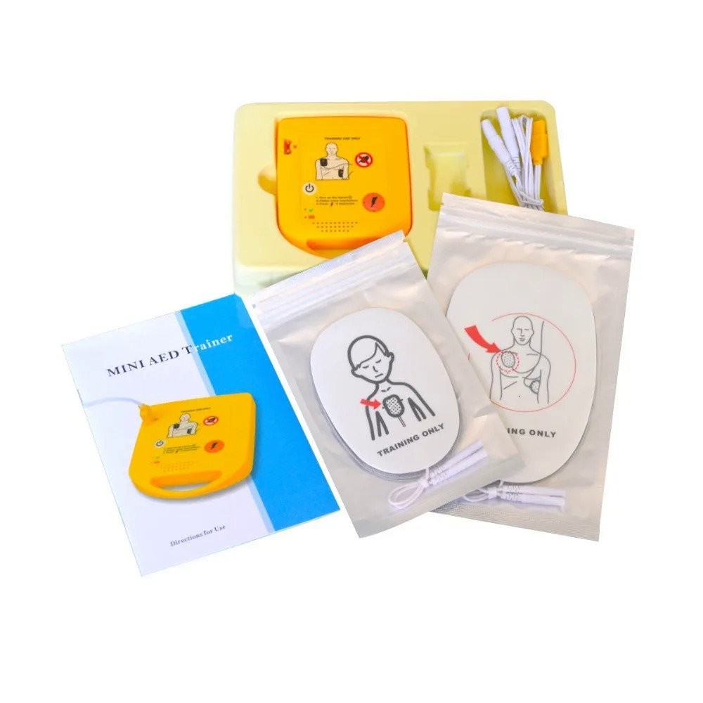 Mini AED Trainer XFT-D0009 English Voice Prompt Defibrillator Universal ...