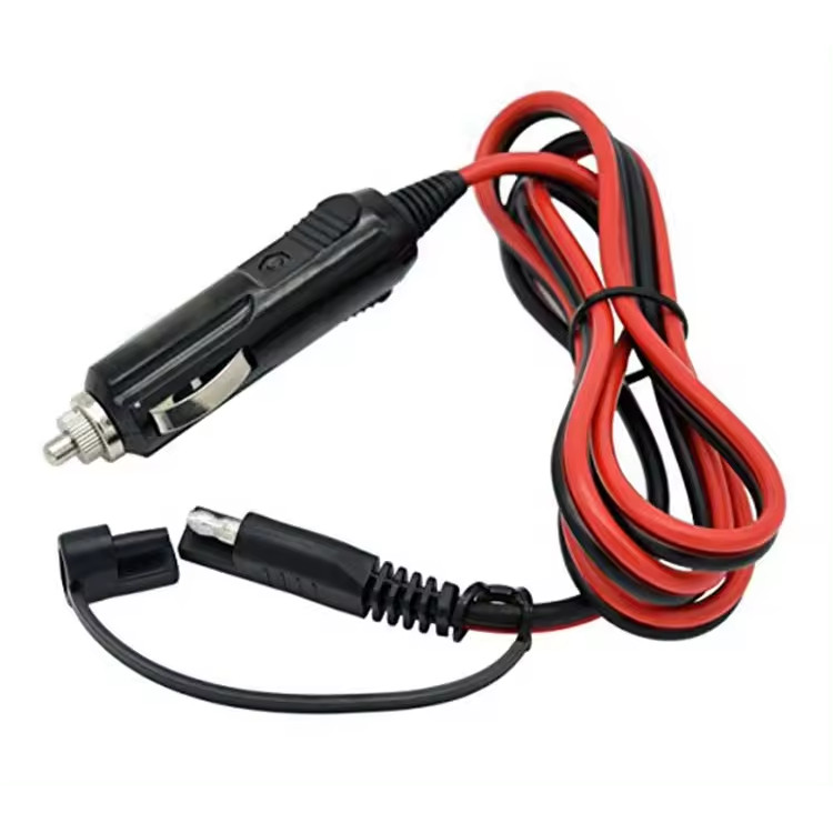 PVC 12v SAE connector to Car Charger Cigarette Lighter Socket Adapter ...