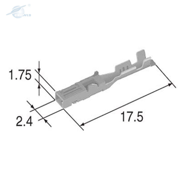 Original Auto Female Terminal Eletronic Cable Terminal car electrical ...