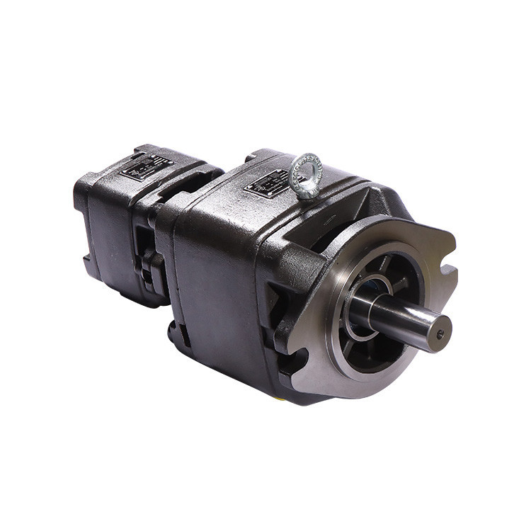 Double Gear Pump Two Stage Gear Pump Fixed Displacement IGP10 Series ...