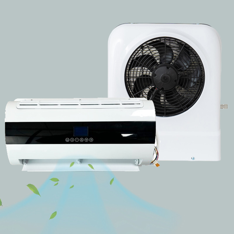 Split parking air conditioning system 9600btu R134a truck air ...