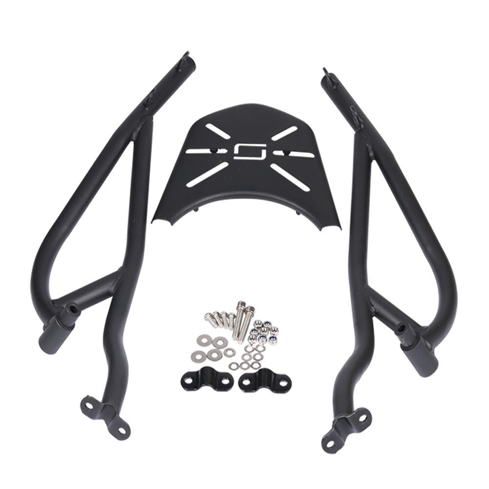 Motorcycle Rear Rack Luggage Carrier Rack Cargo Support Holder Tail Box ...