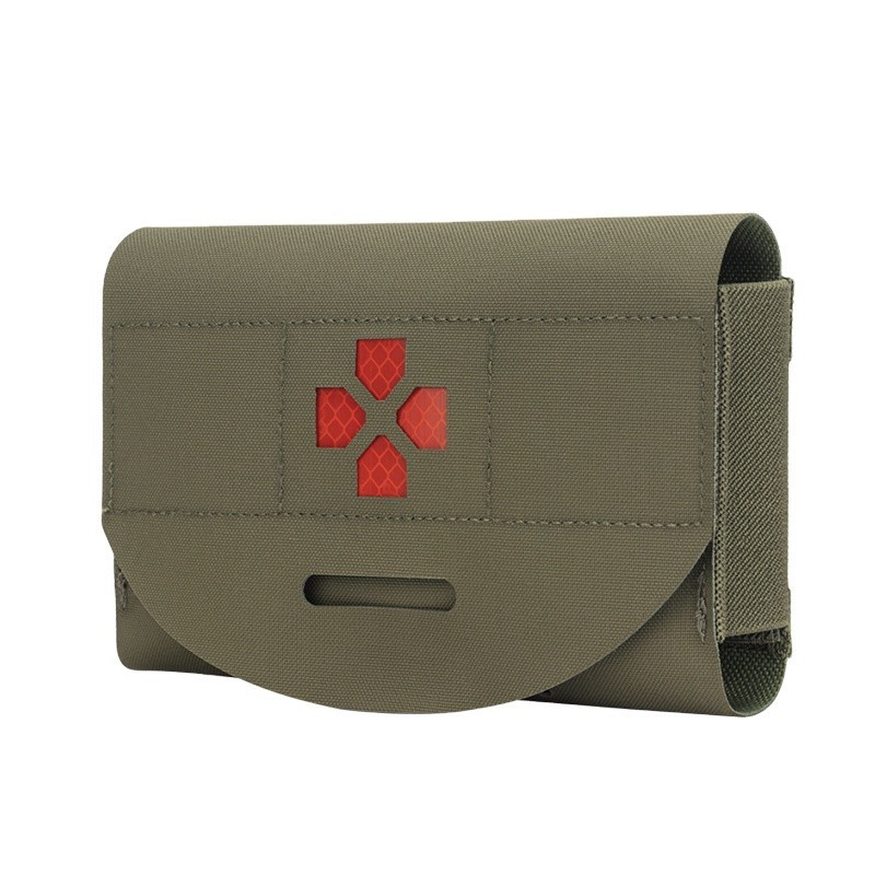 TOPTACPRO 500D Cordura Ranger Green Nylon Tactical Med kit MOLLE First ...