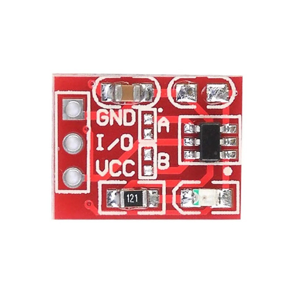 TTP223 touch button module self-locking point action capacitive switch ...