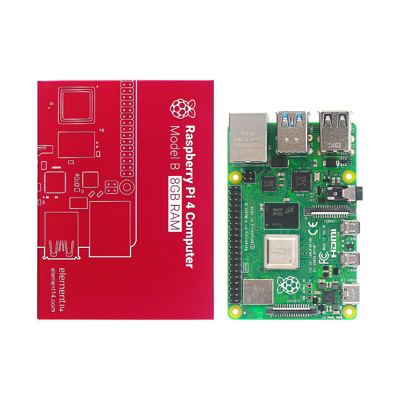 Raspberry pi 4 Development Board Original Raspberry Pi 4 Model B 1/2/4/8GB RAM Single Board ...