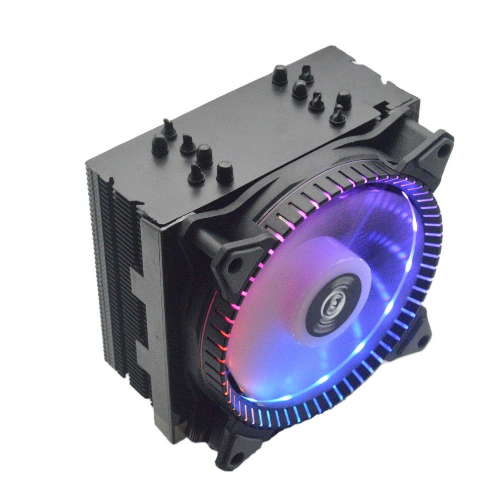 AM4 CPU Fan Cooler 12V 4PIN 6 Heatpipes AMD RGB CPU Air Cooler LGA1151 ...