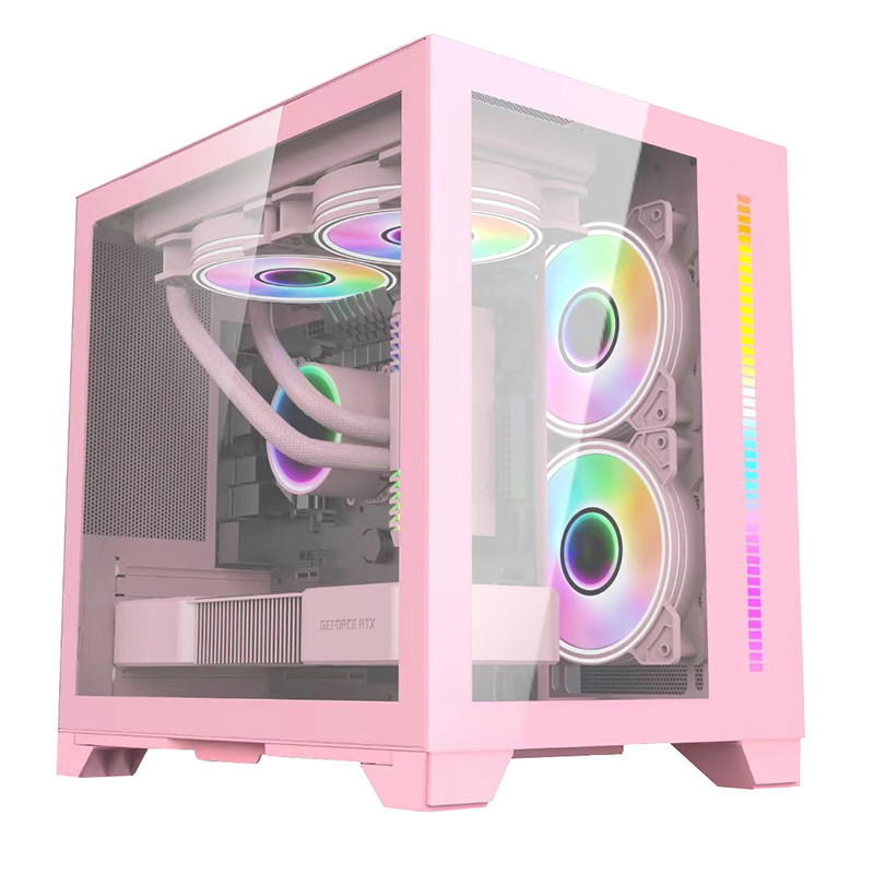 High Quality RGB ATX Gaming PC Desktop Computer Case Frame Aluminum CPU ...
