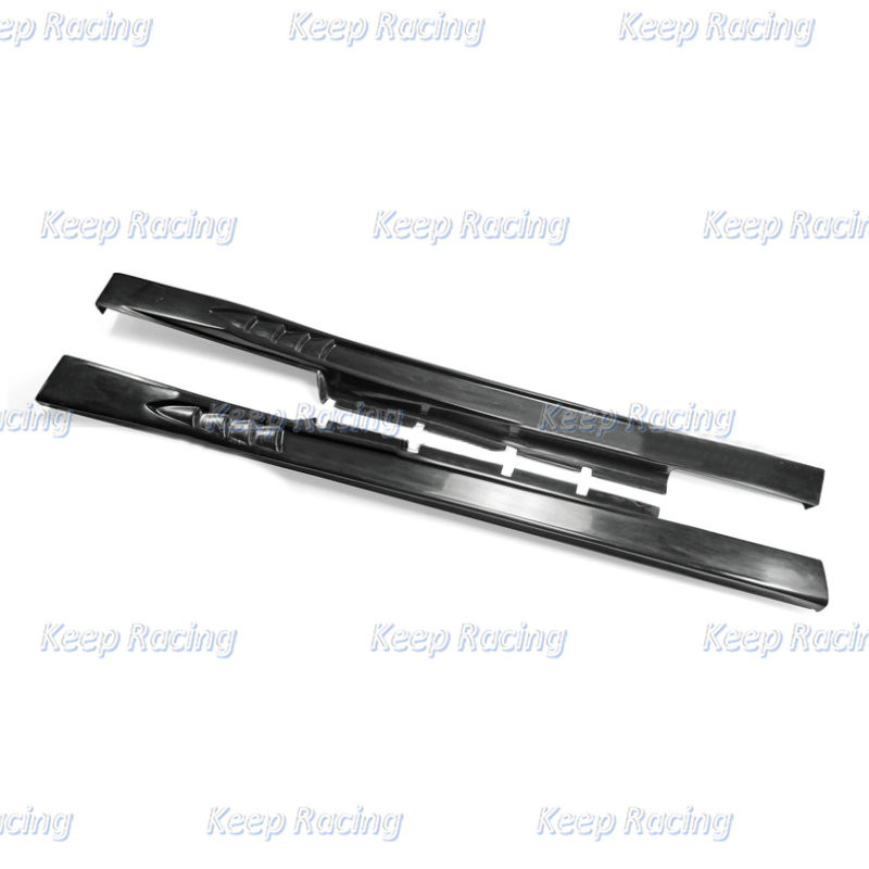 For Nissan R35 GTR CBA DBA WI Style Fiberglass Side Skirt Glass Fiber ...