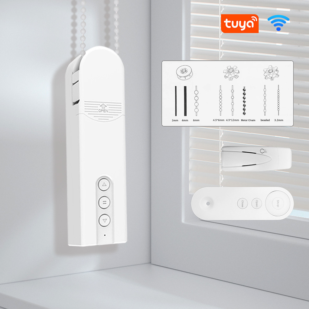 Tuya Smart Motorized Chain Curtain Motor Automatic Blinds Opener WIFI ...