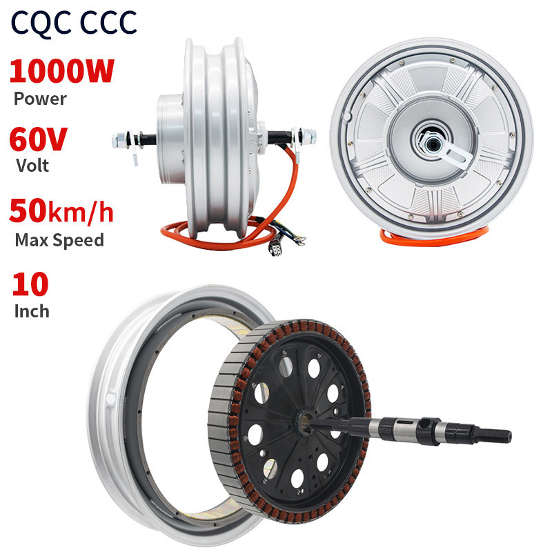 Best supplier 10inch 50km/h speed hub motor for motorcycle and scooter ...