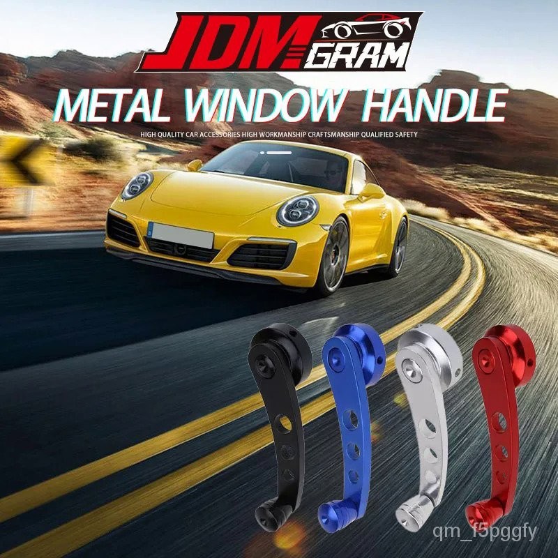 Universal Car Window Handle Manual Metal Door Glass Lifter Riser ...