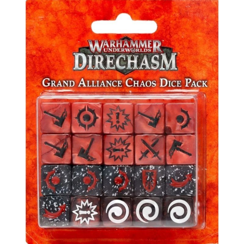 Warhammer Underworld's - Direchasm Grand Alliance Chaos Dice Pack ...