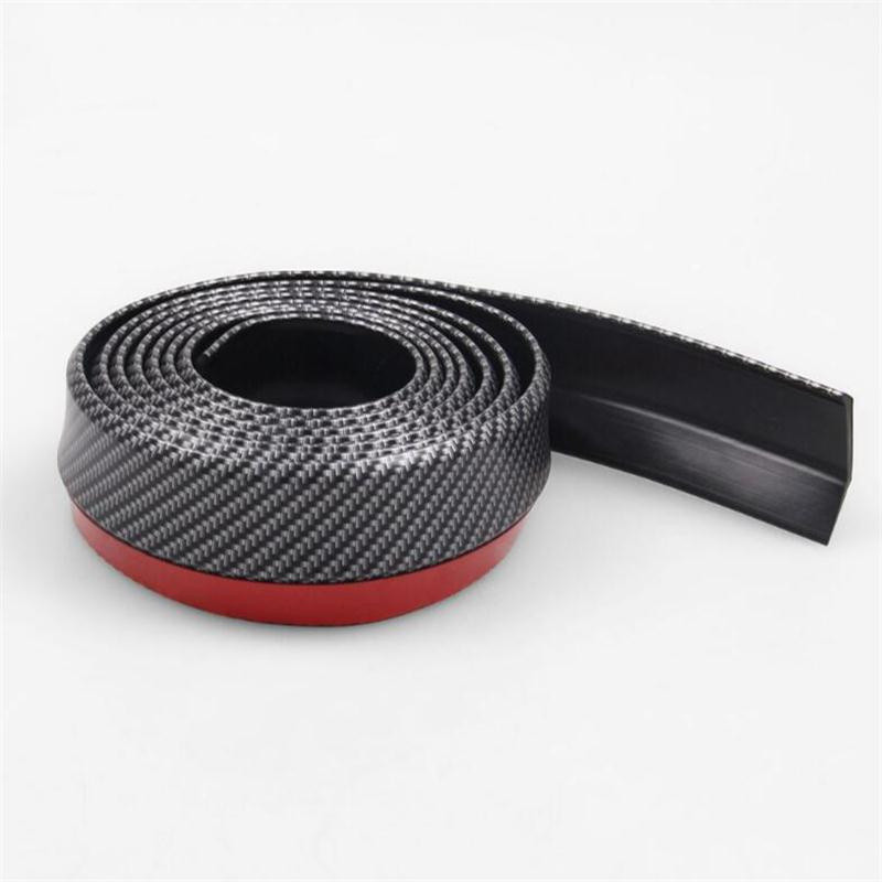 ⚖Universal Car Front lip Splitter Spoiler Side Skirt Body Kit Trim For ...
