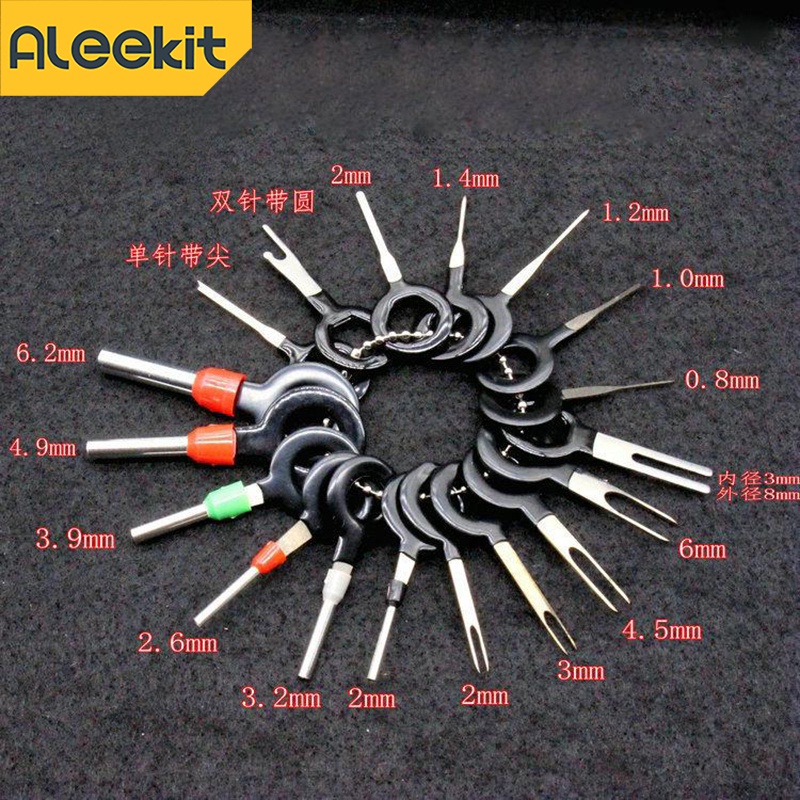 Car Terminal Removal Tool Kit Wire Plug Connector Extractor Puller ...