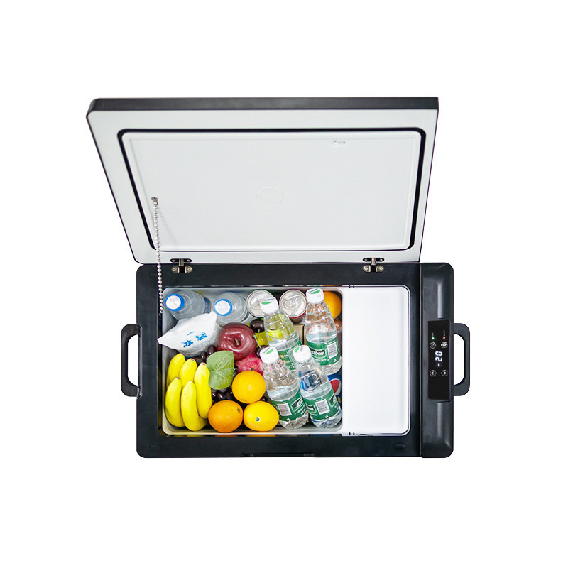 ☆25L Car Refrigerator 12V/24V/220V Compressor Portable Freezer Fridge ...