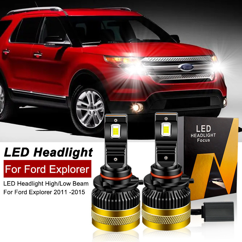♦2PCS 30000lm For Ford Explorer 2011-2015 LED Headlight Bulbs High ...
