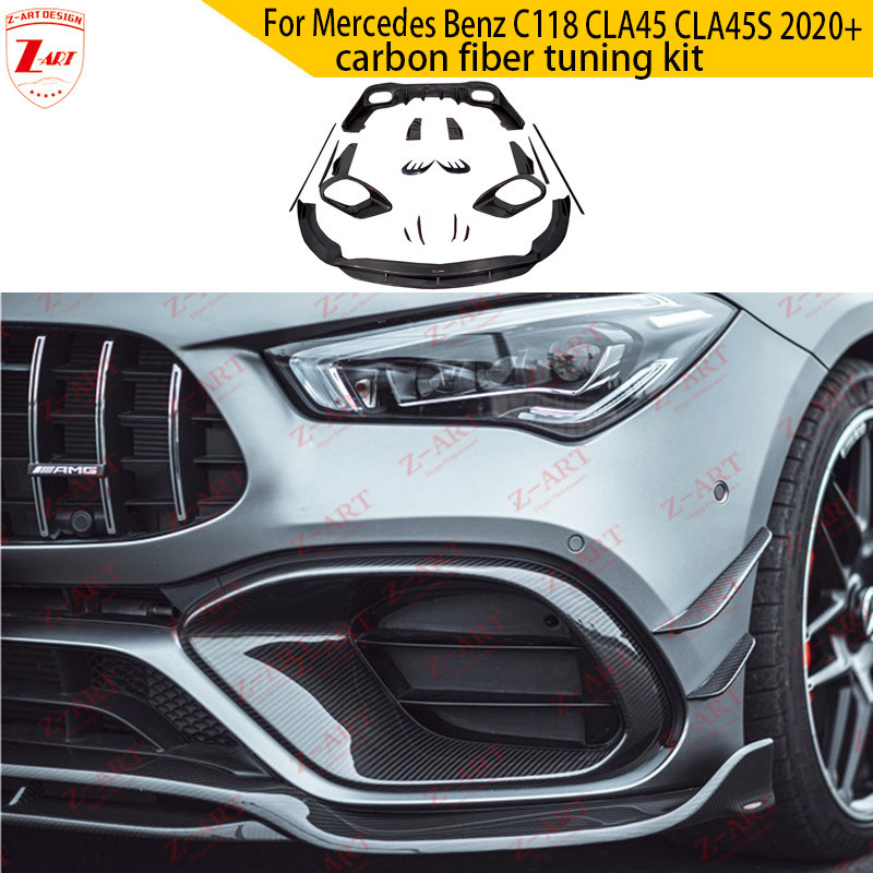 Z-ART CLA45 dry carbon fiber body kit for C118 dry carbon fiber aerokit ...