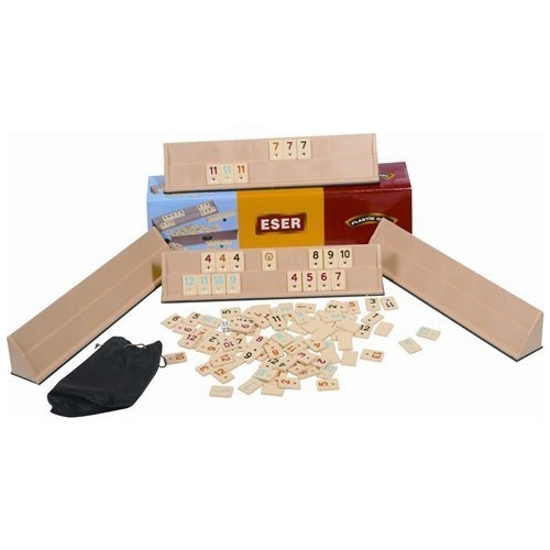 Portable Plastic Okey Set with Cardboard Box Large size Lux Type ...