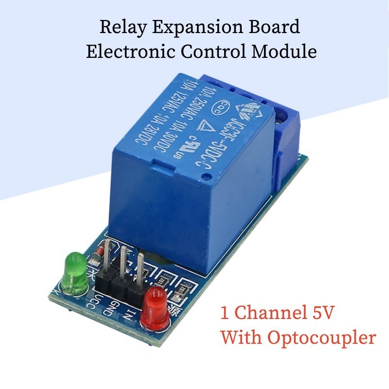 1 Channel 5V Relay Module Low-Level Trigger Relay Microcontroller ...