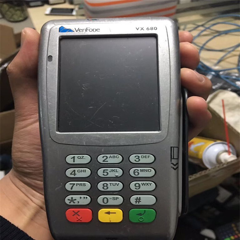 verifone VX680 WIFI GPRS CTLS pos machine used Genuine | Shopee Philippines