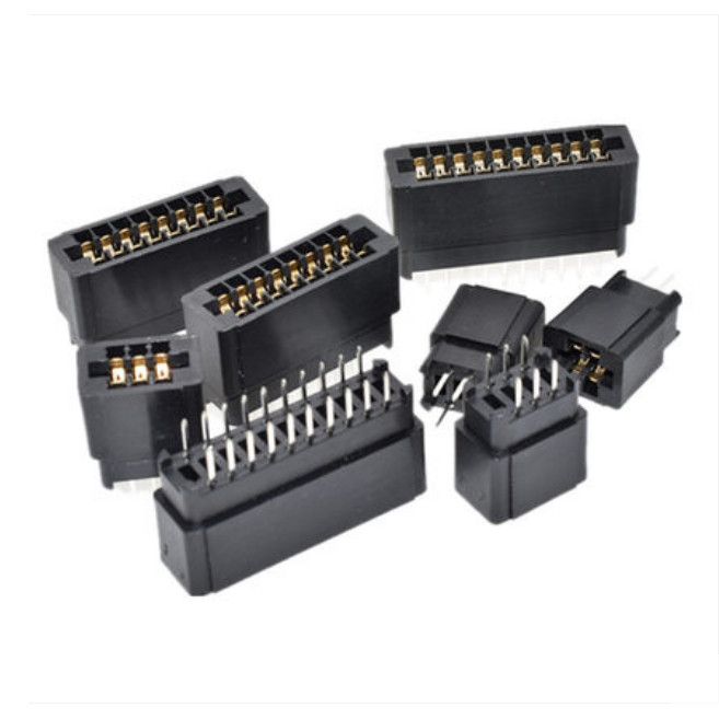 2.54mm Pitch Edge Card Connector Slot Bus Socket Gold Finger Socket PCB ...