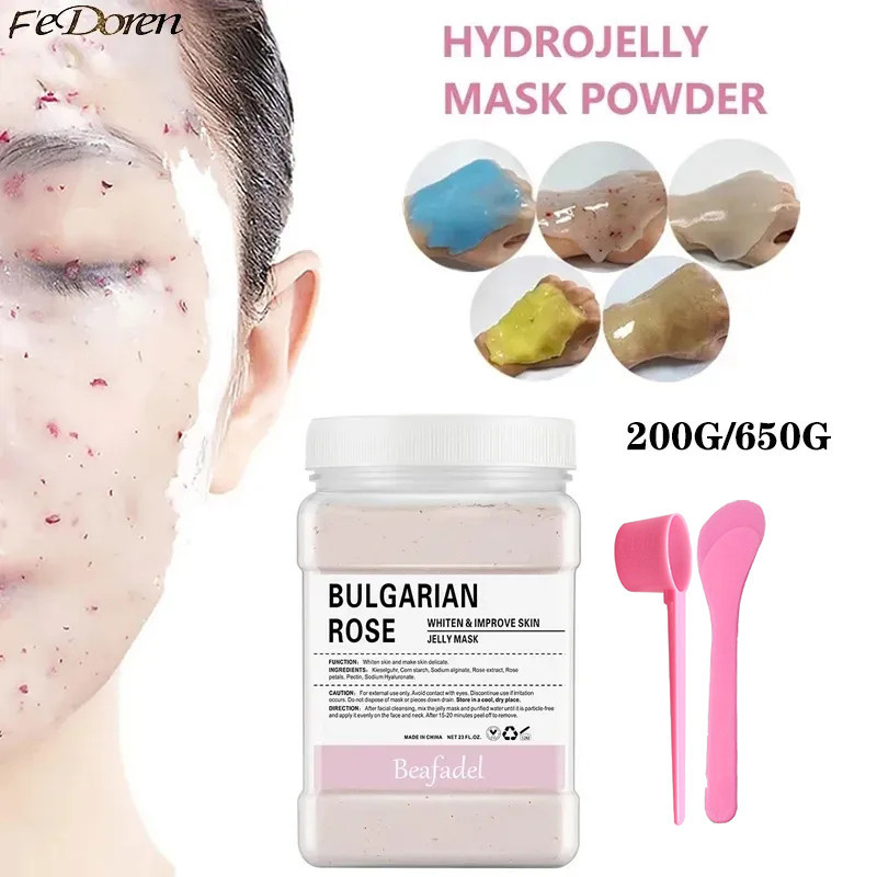 650g Hydro Jelly Mask Powder DIY Hydrojelly Rose Masks Peel Off ...