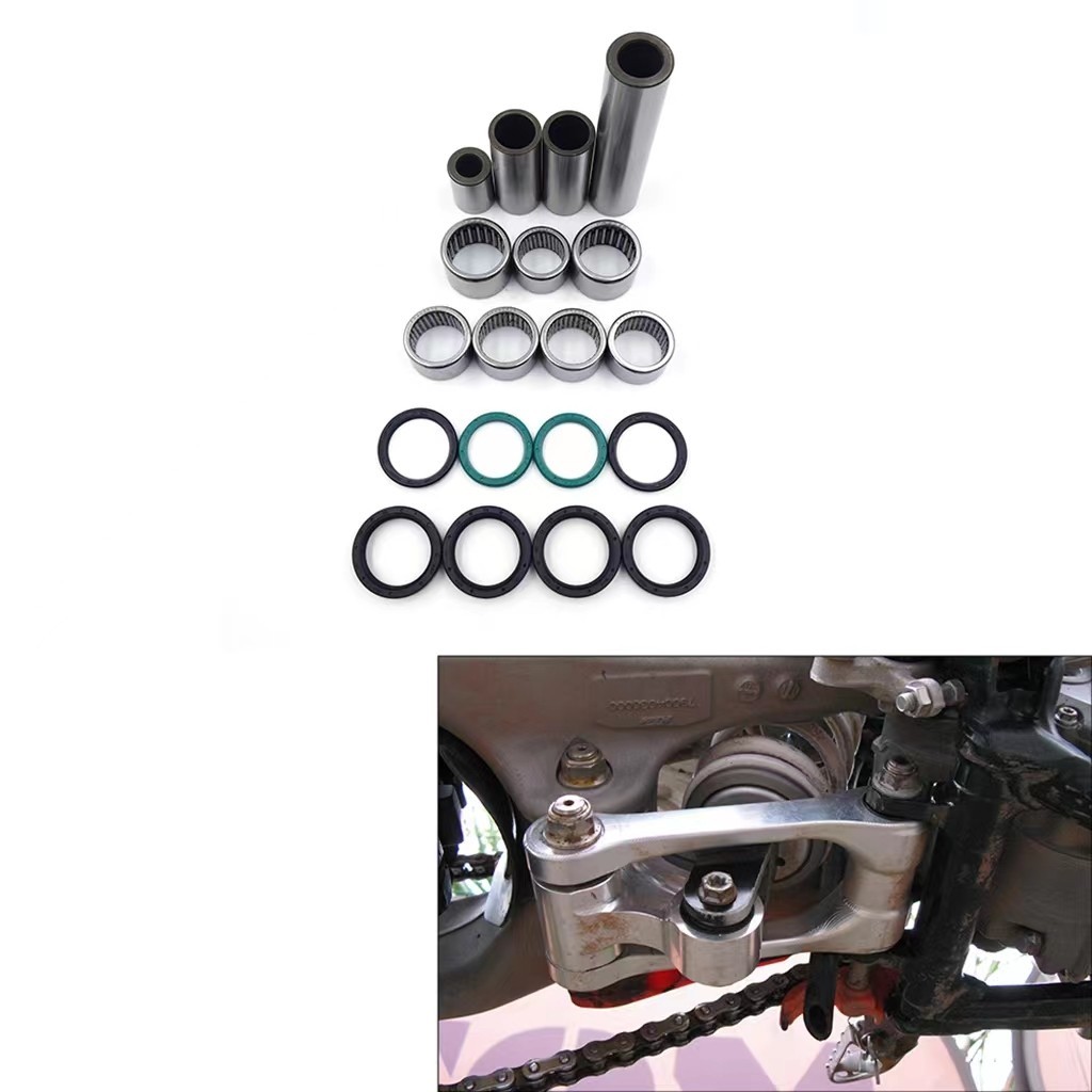 OTOM Motorcycle Triangle Lever and Linkage ARM Pull Rod FOR KTM HUS ...
