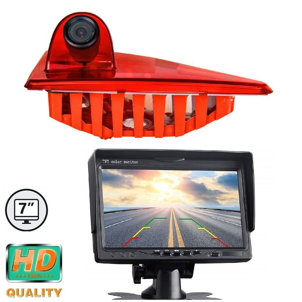 HD 720P Misayaee Brake Light Rear Camera+7.0'' monitor for Opel Movano ...