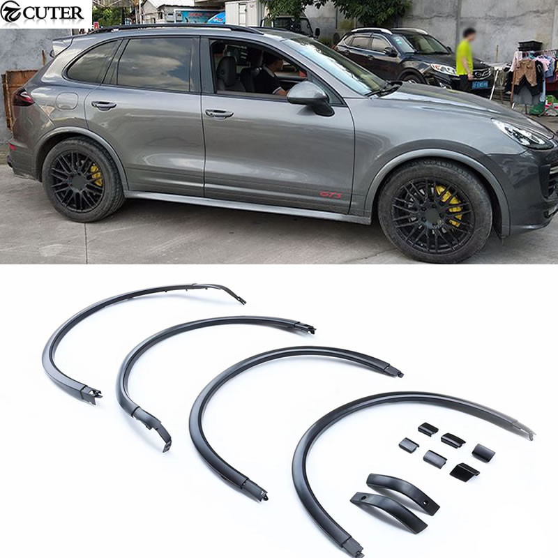 958 PP Wheel eyebrow for Porsche Cayenne 958.1 958.2 Car body kit 11-17 ...