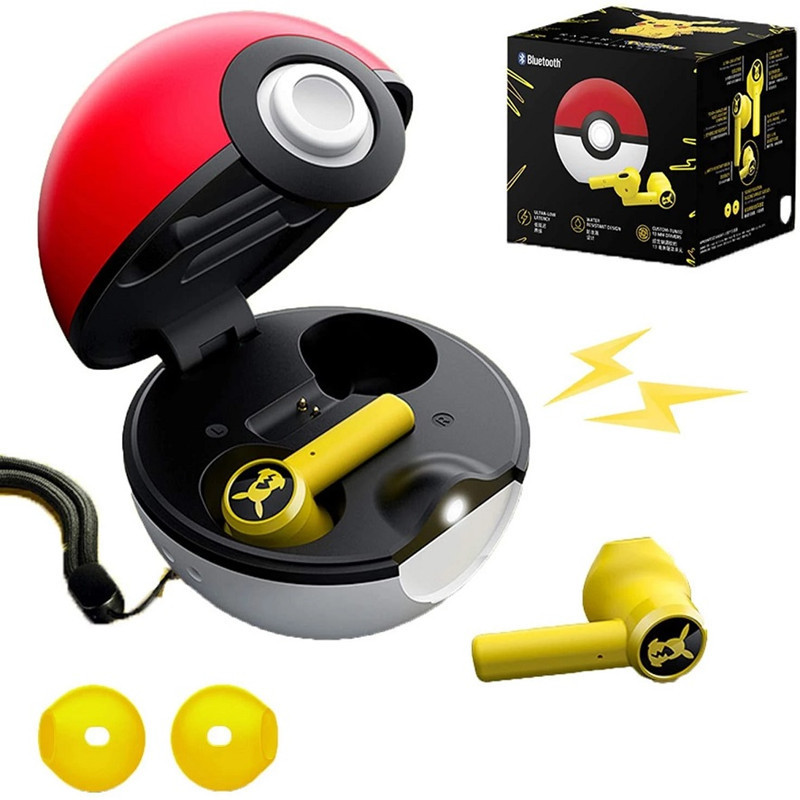 Razer Pokemon Pikachu Earphones Wireless Headphones Bluetooth ...
