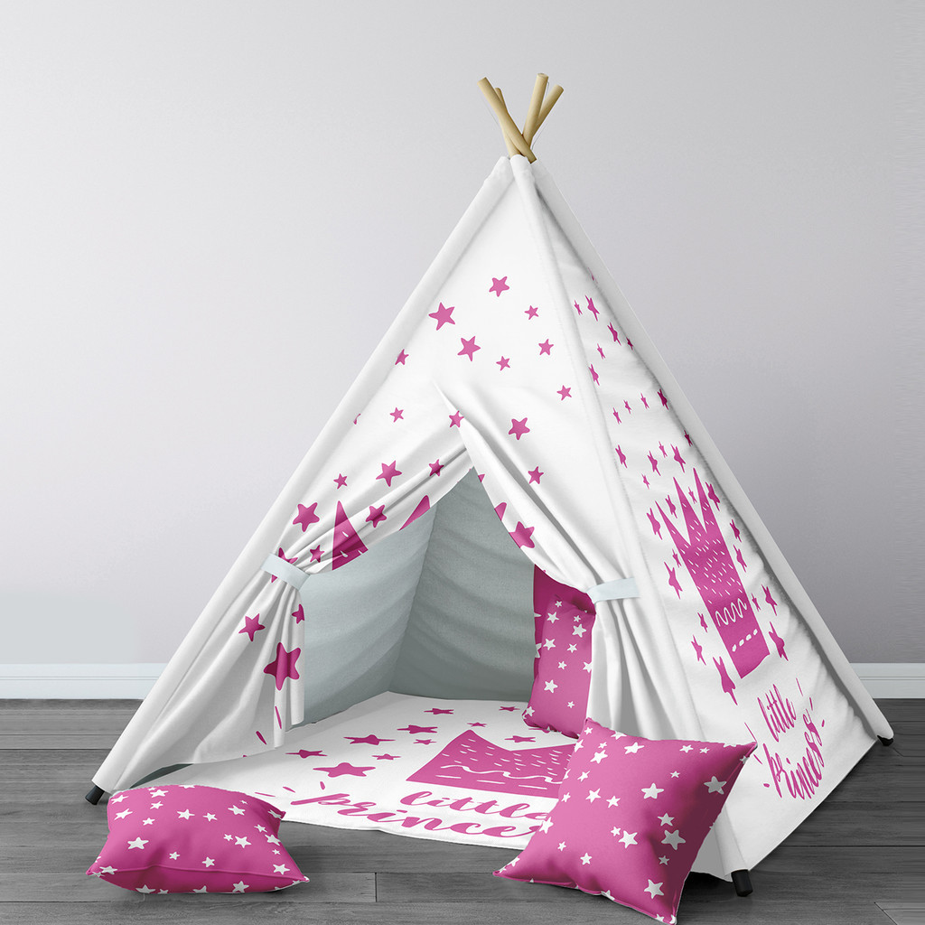 ☛Play Tent for Kids Wigwam Portable Indoor Playground Tents Children ...