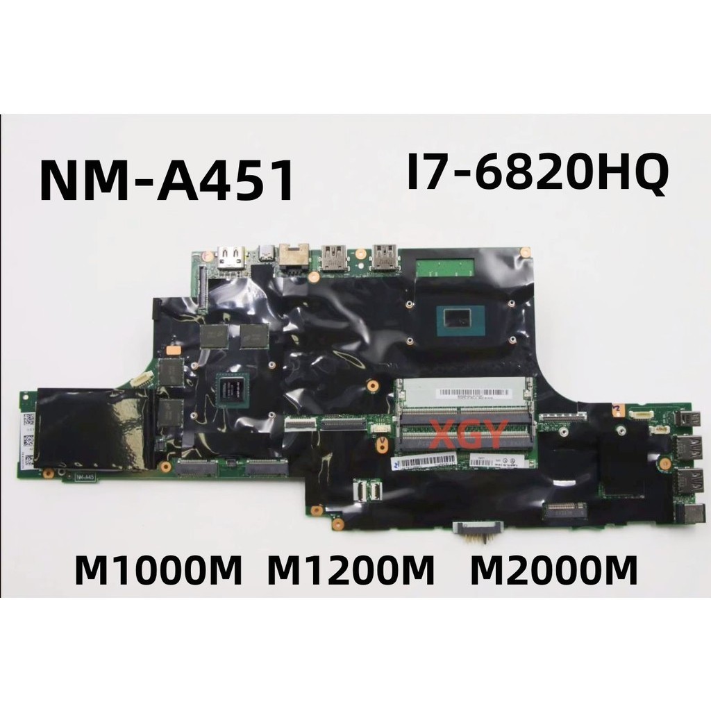 ~NM-A451 For LENOVO Thinkpad P50 Motherboard I7-6820HQ GPU : M1000M ...
